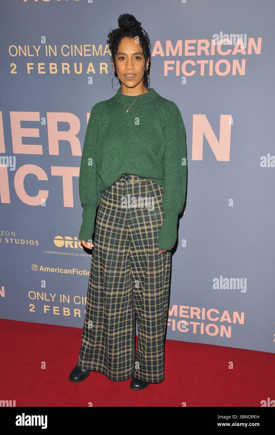 Dominique Tipper at the "American Fiction" film scrreening, Curzon ...
