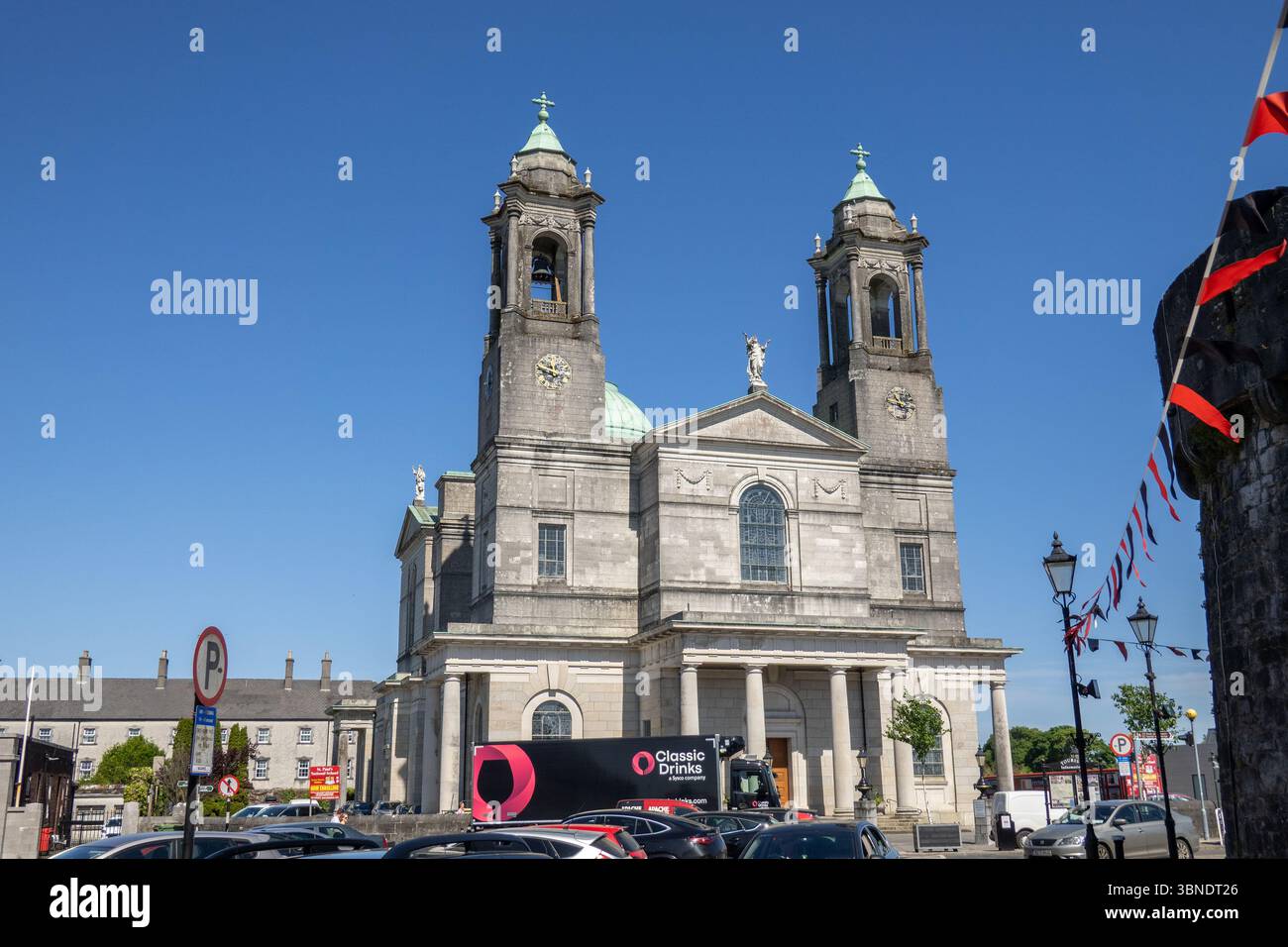 The Church of Saints Peter and Paul Athlone, County Westmeath Ireland, Grounds Are Used As A Car ...