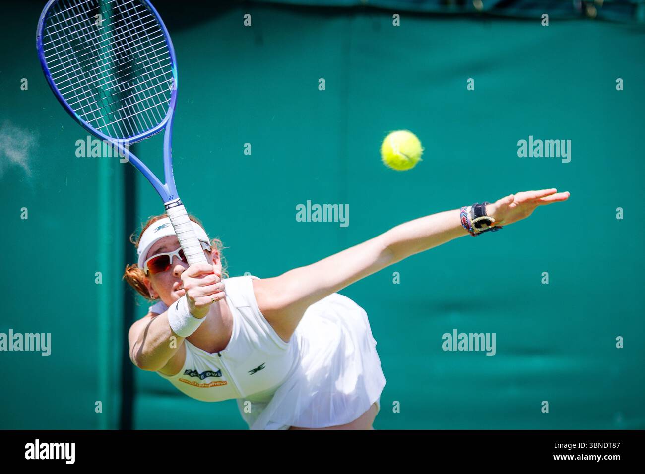 Maya Joint (AUS) during the second round match against Liudmila ...