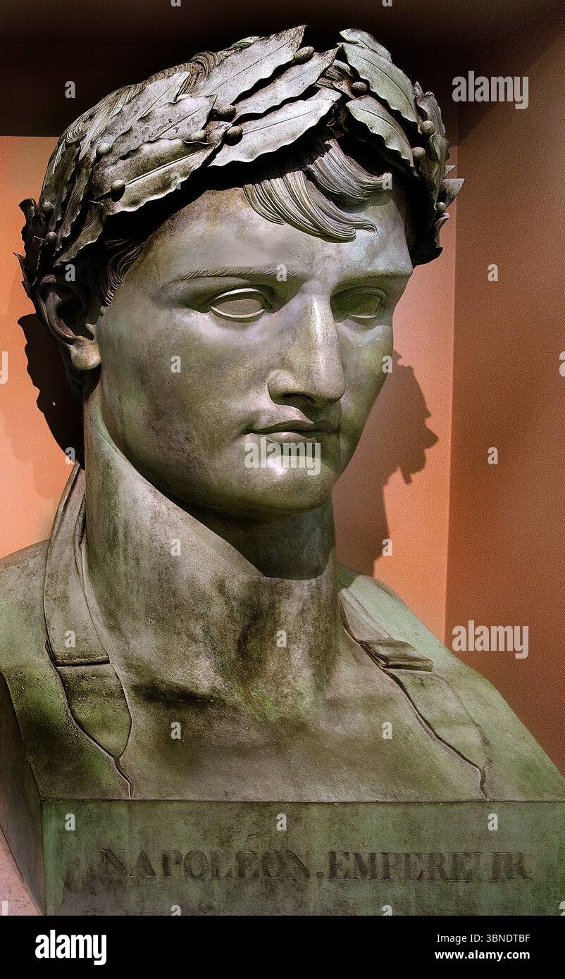 Napoleon I, Emperor of the French, King of Italy, by Lorenzo Bartolini ...