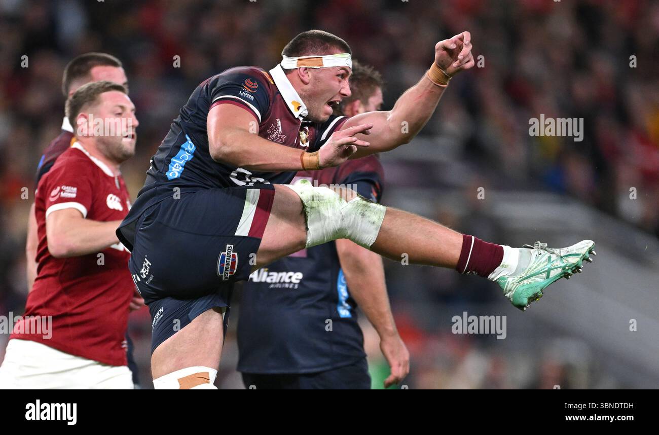 Josh Canham of the Reds during the British and Irish Lions tour match ...