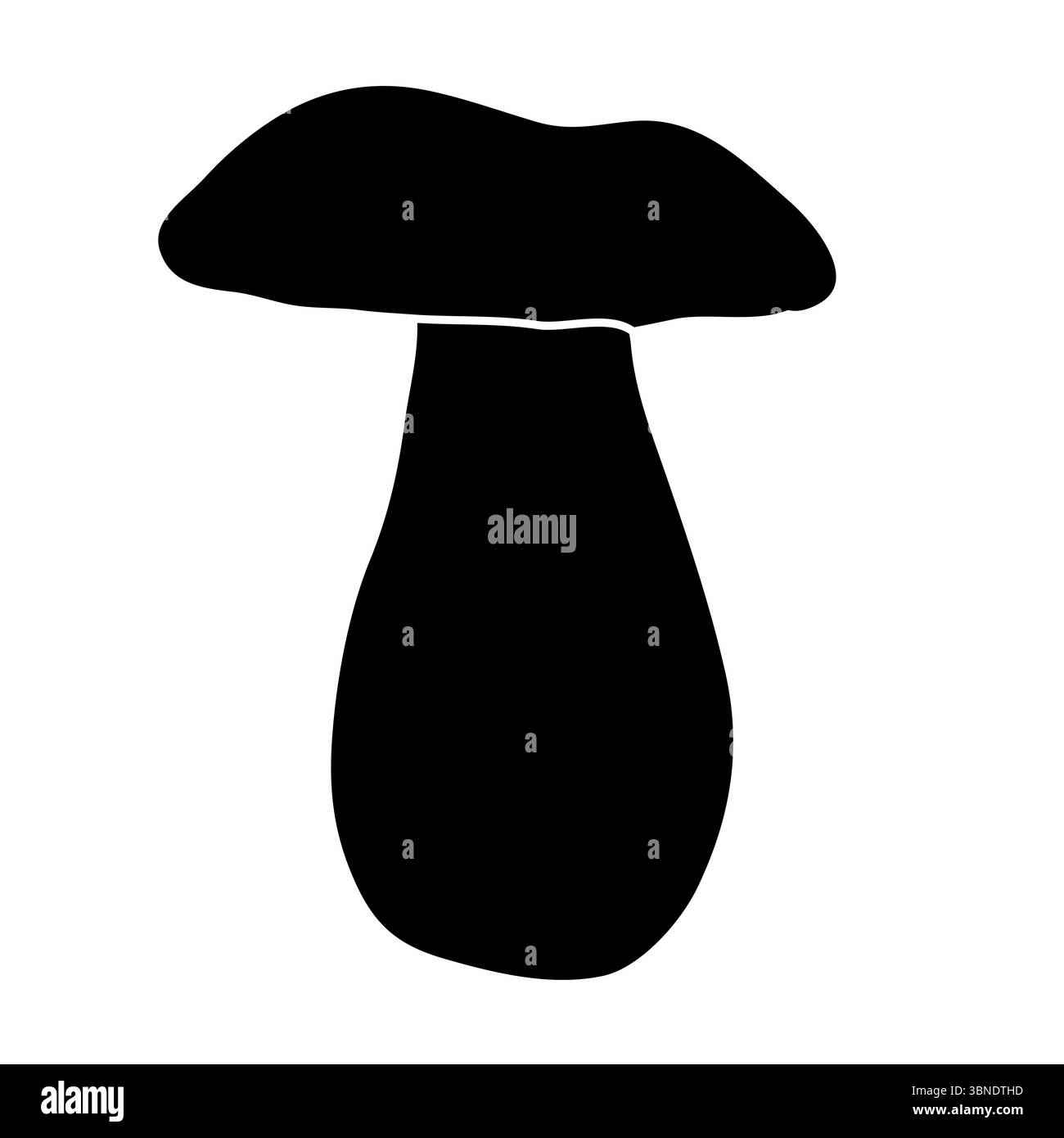 Line vector drawing mushrooms Black and White Stock Photos & Images - Alamy