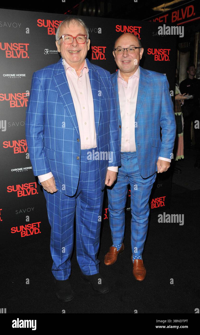 Christopher Biggins and Neil Sinclair at the "Sunset Boulevard" musical ...