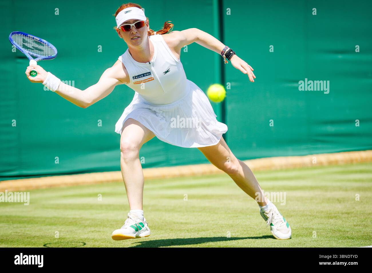 Maya Joint (AUS) during the second round match against Liudmila ...