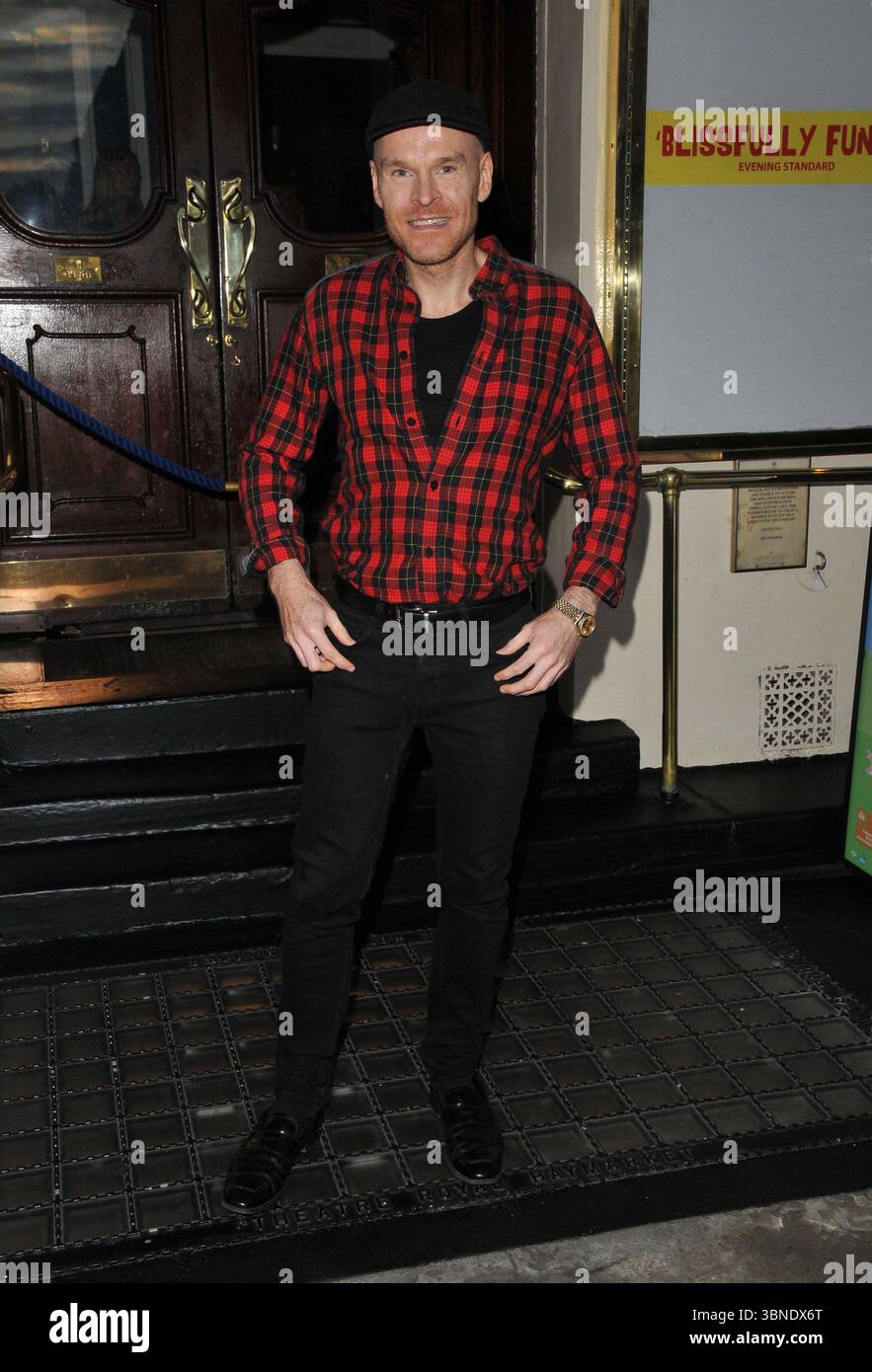 Philip Baldwin at the "Noises Off" play press night, Theatre Royal ...