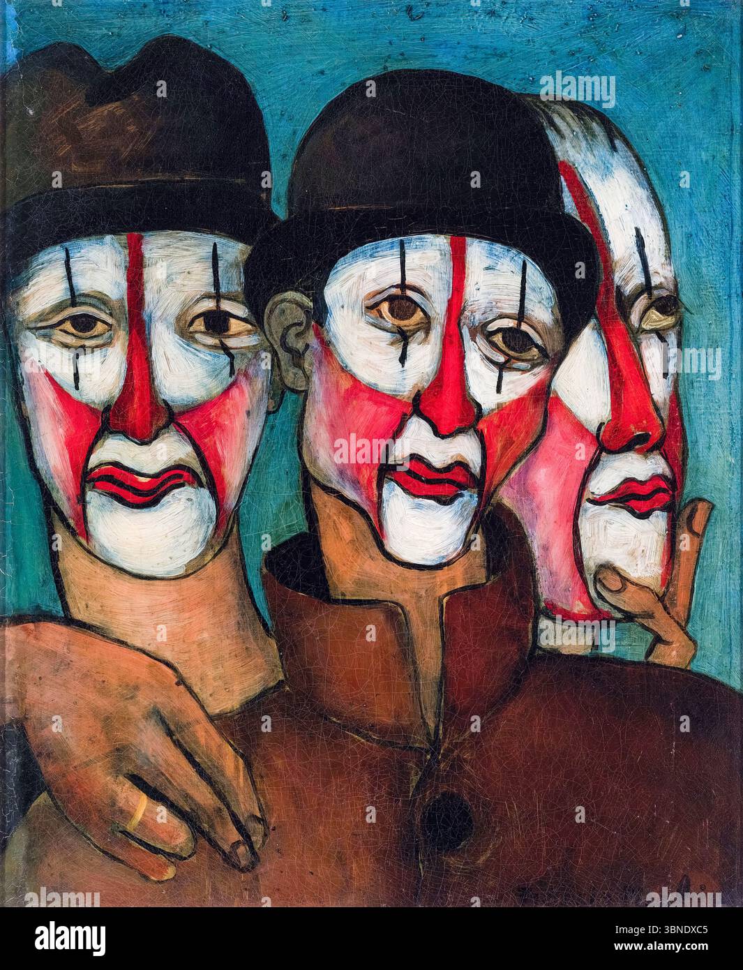 Trois mimes hi-res stock photography and images - Alamy