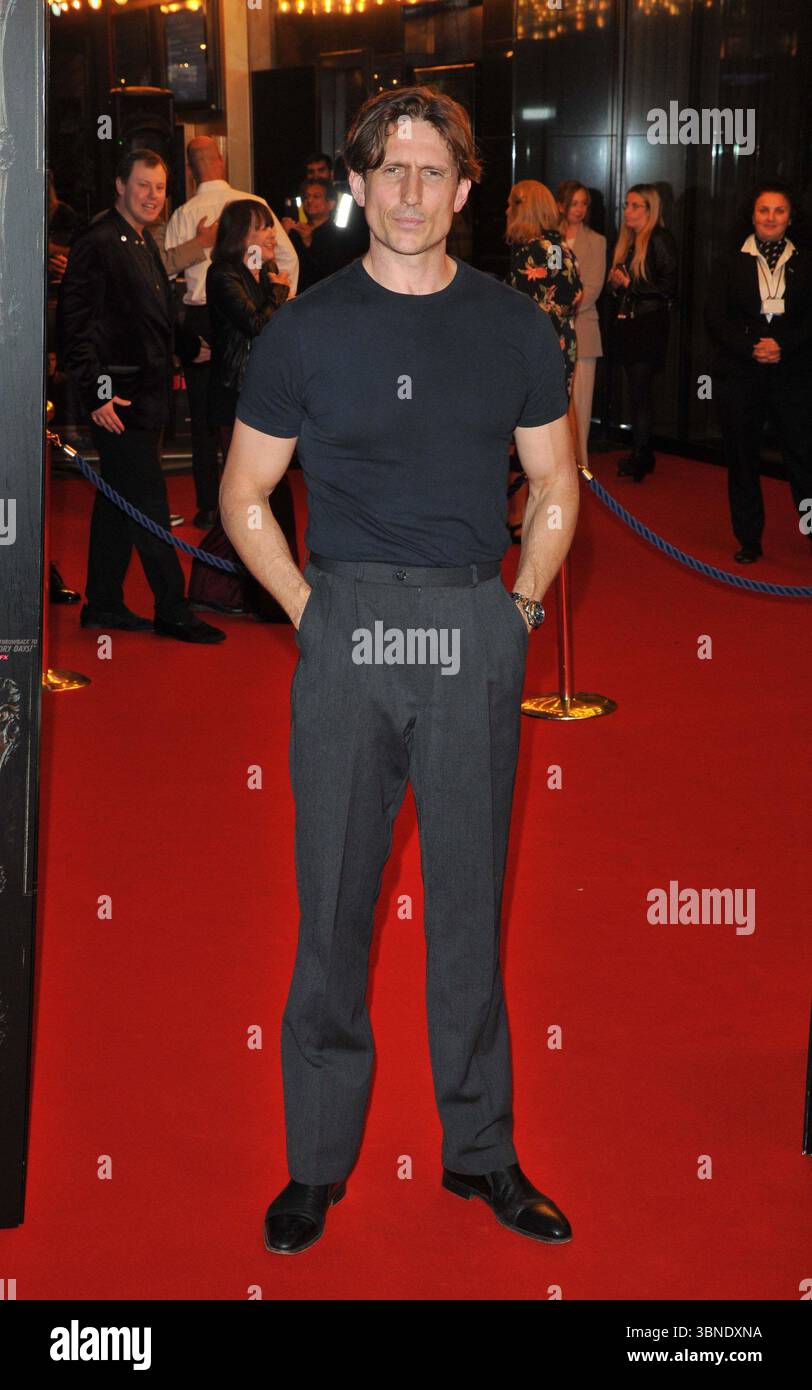 Morgan Watkins at the "Doctor Jekyll" world film premiere, Odeon LUXE ...