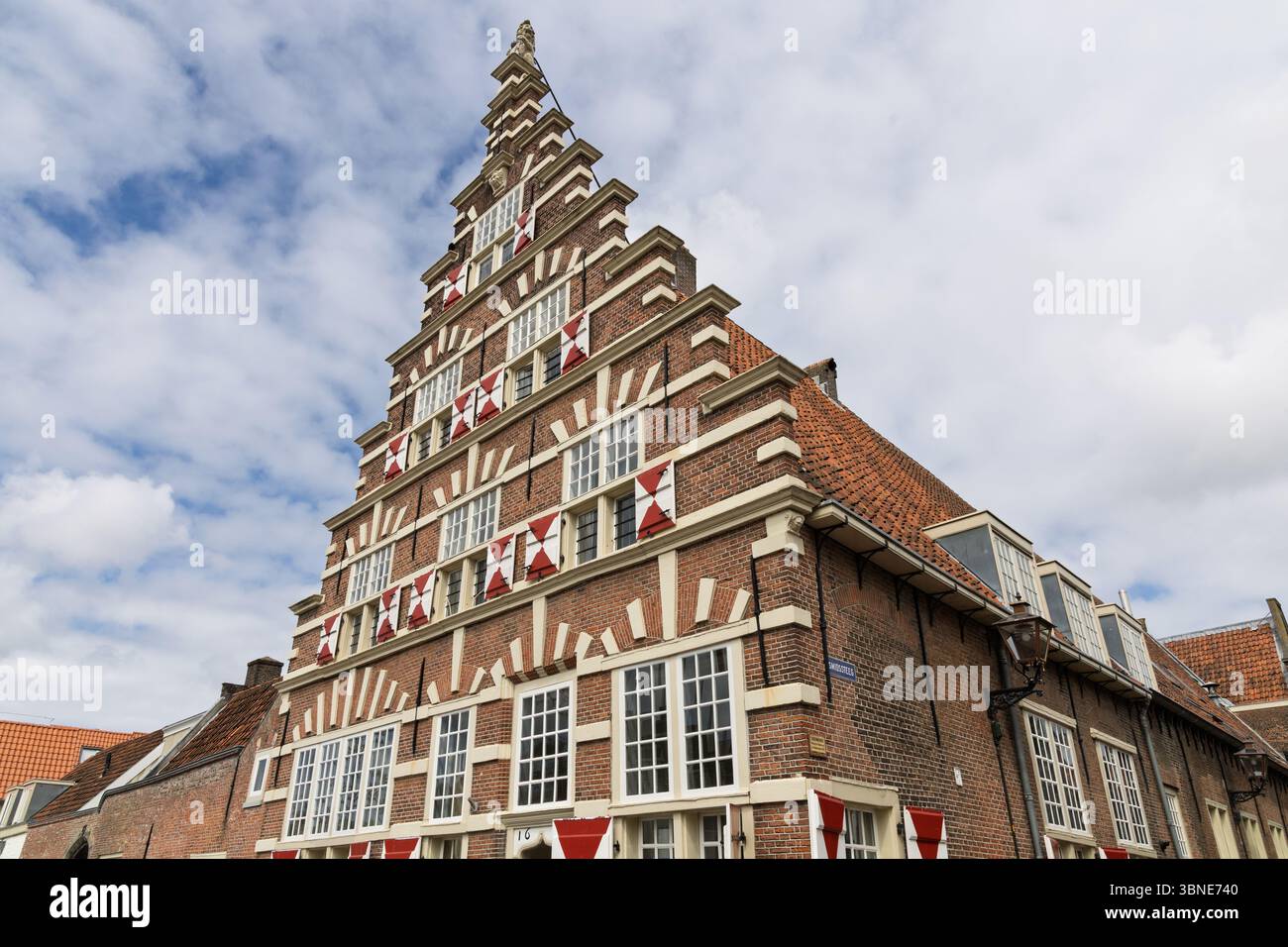 Beautiful european architecture showcasing windows hi-res stock ...