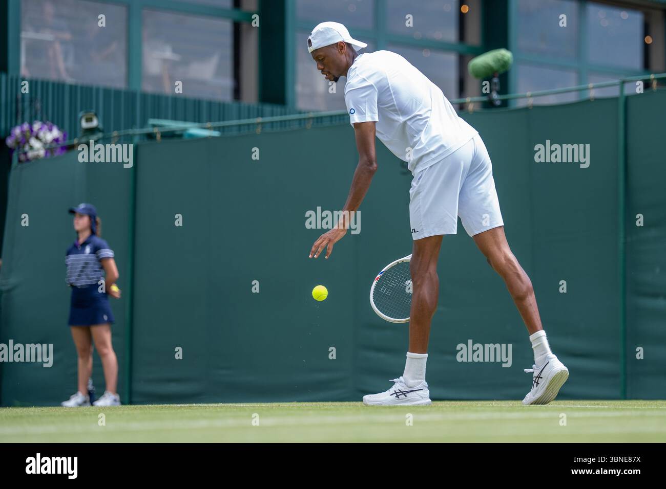 LONDON, ENGLAND - JULY 1: Christopher Eubanks of The USA during ...