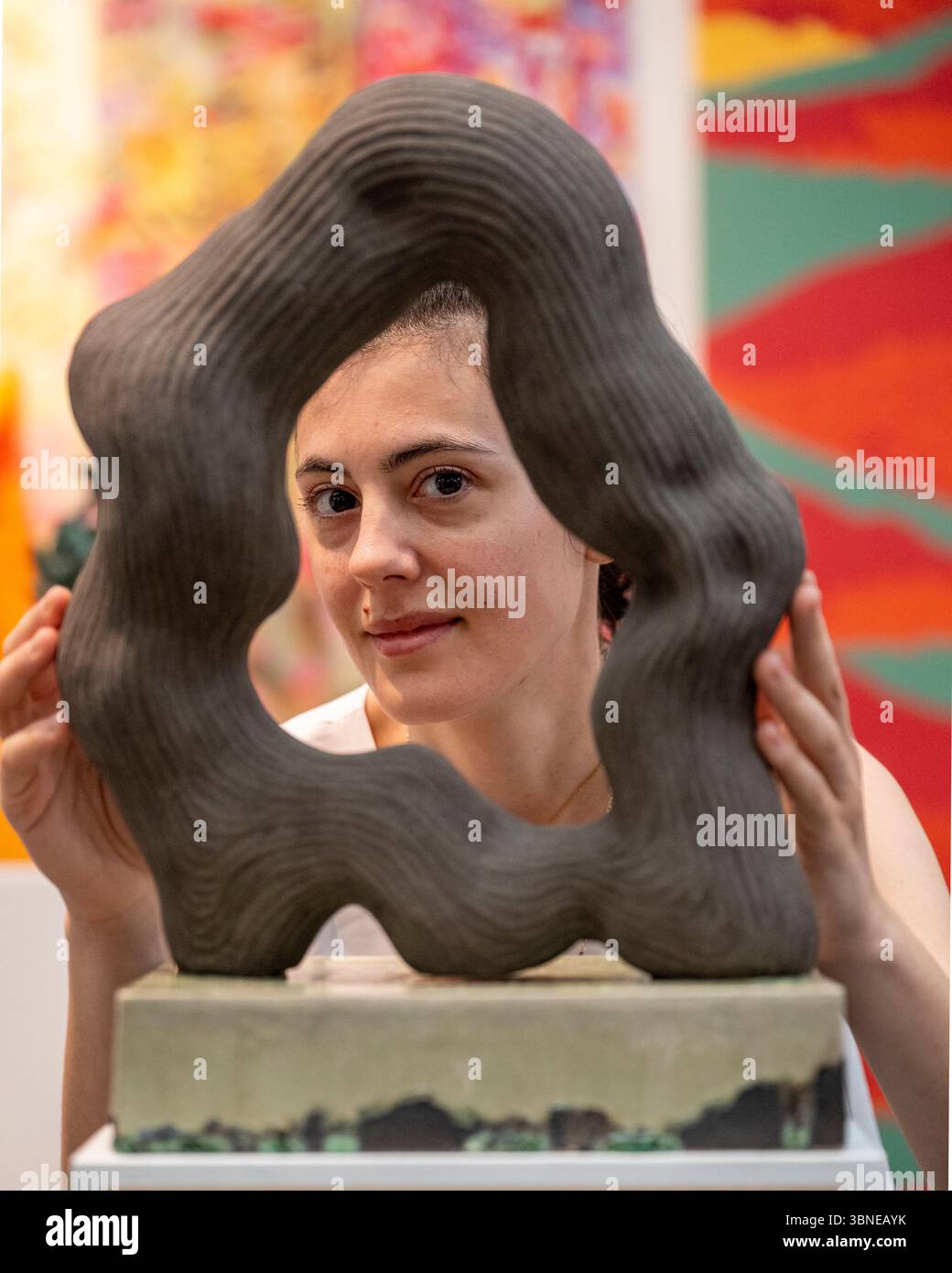 London, UK. 2 July 2025. Elini Vogiatzi, from Cardiff Met University ...