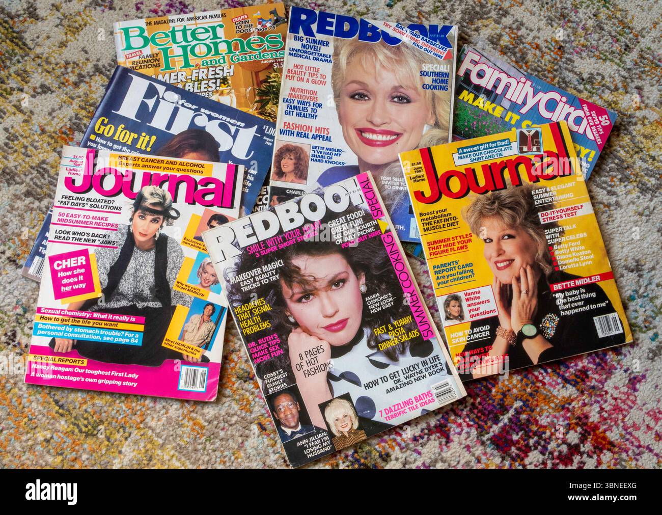 Vintage 1980s women's interest magazines, USA 2025 Stock Photo - Alamy