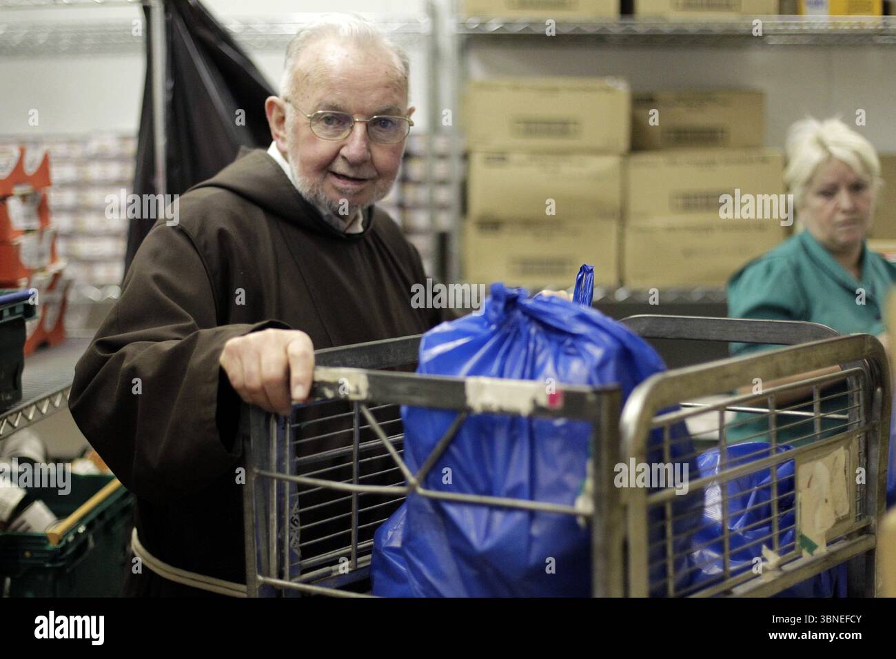 File photo dated 24/11/10 of Brother Kevin Crowley, the founder of the ...