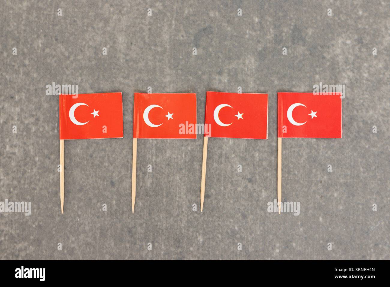 Red turkish flags crescent hi-res stock photography and images - Alamy