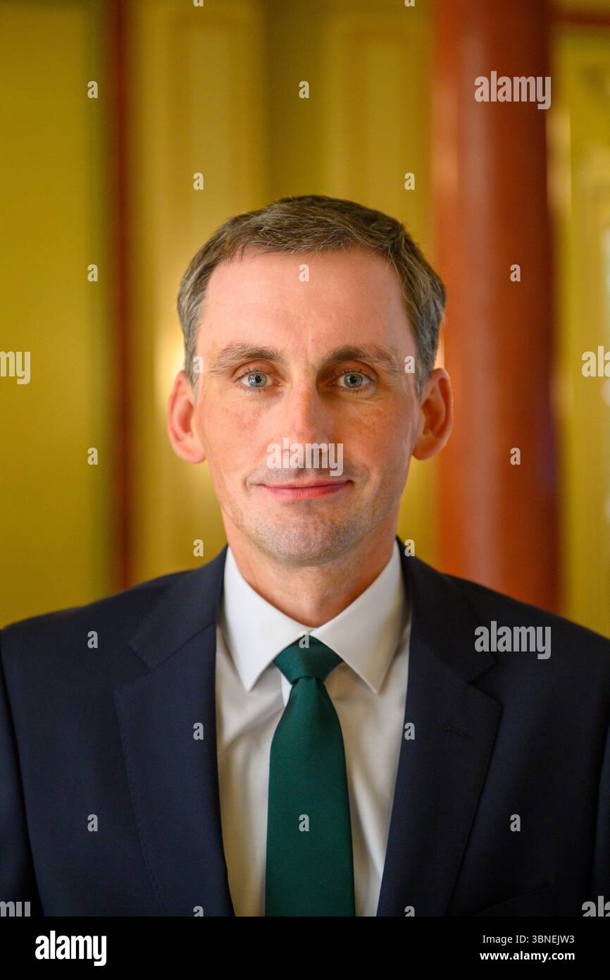 02 July 2025, Saxony-Anhalt, Magdeburg: Jan Riedel (CDU), Saxony-Anhalt ...