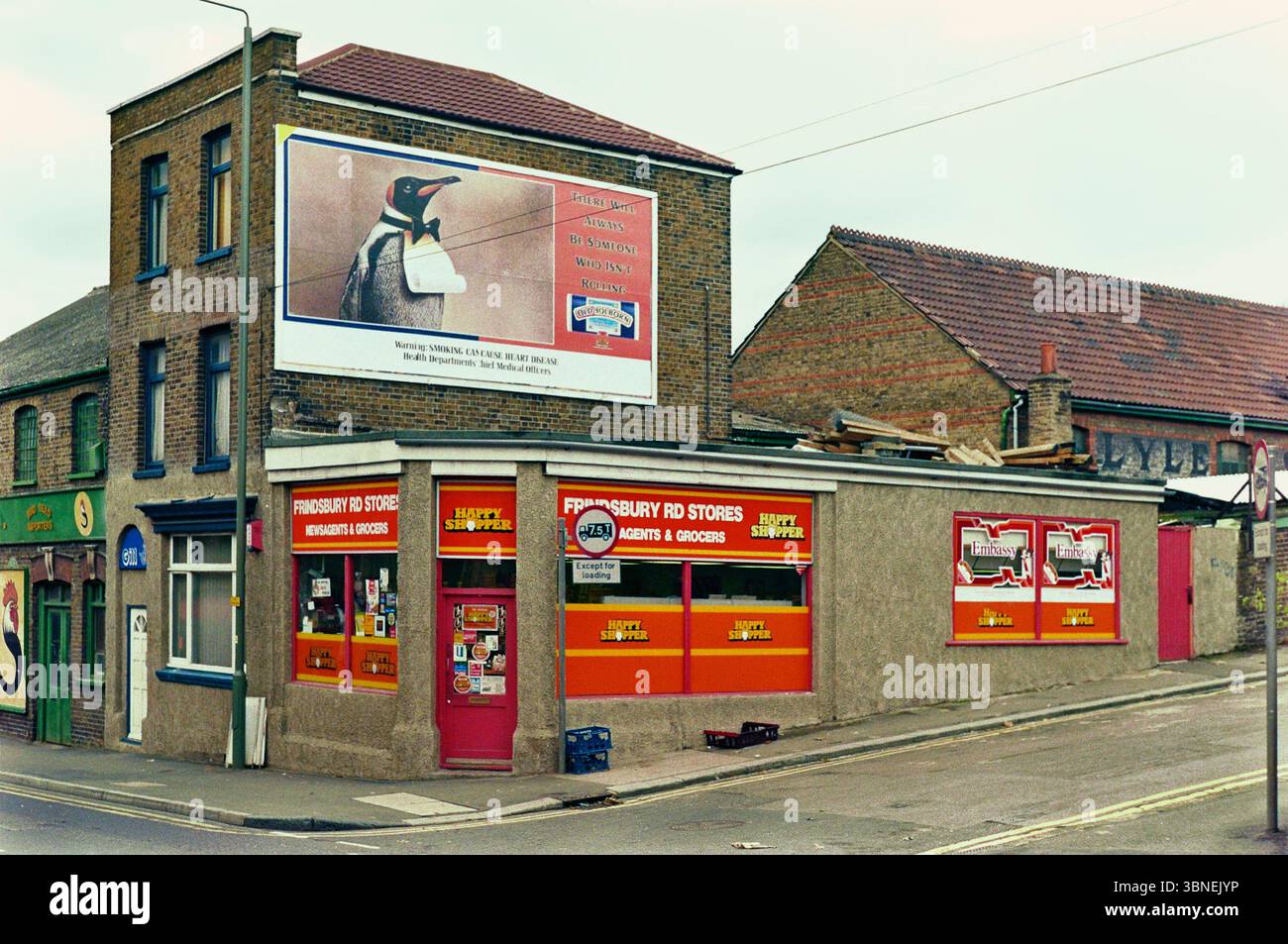 The corner of Goddington Road and Frindsbury Road, Strood, near Rochester, Kent, in 1992 Stock ...