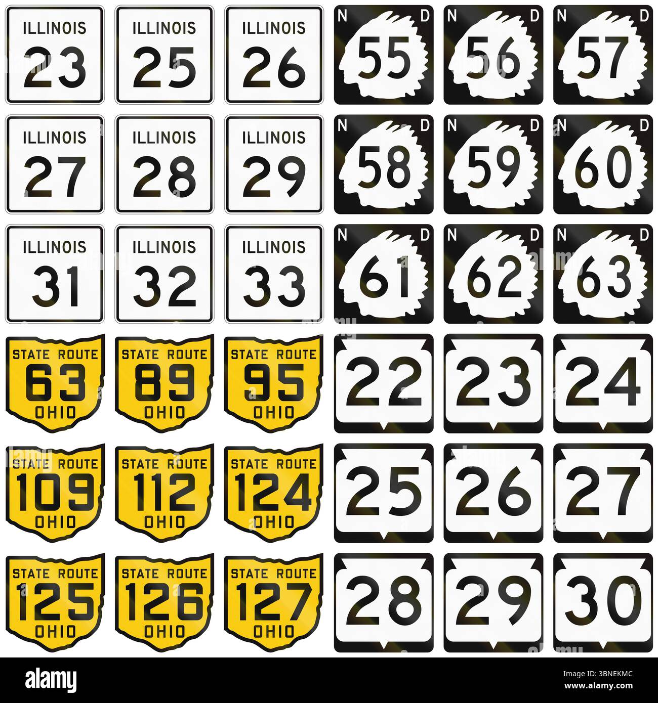 U.s. route 33 hi-res stock photography and images - Alamy