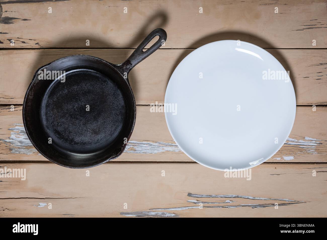 Top down kitchen scene hi-res stock photography and images - Alamy