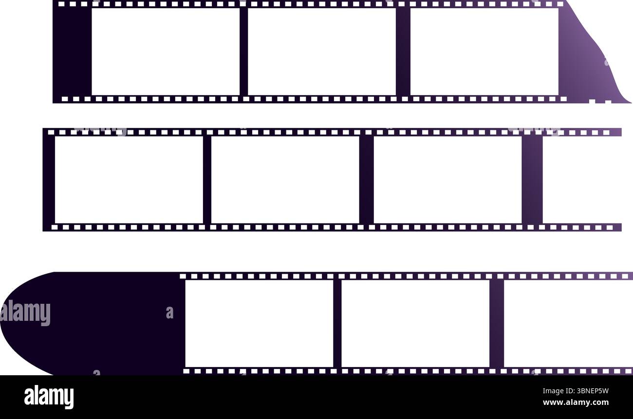 Film negatives frames background Stock Vector Images - Alamy