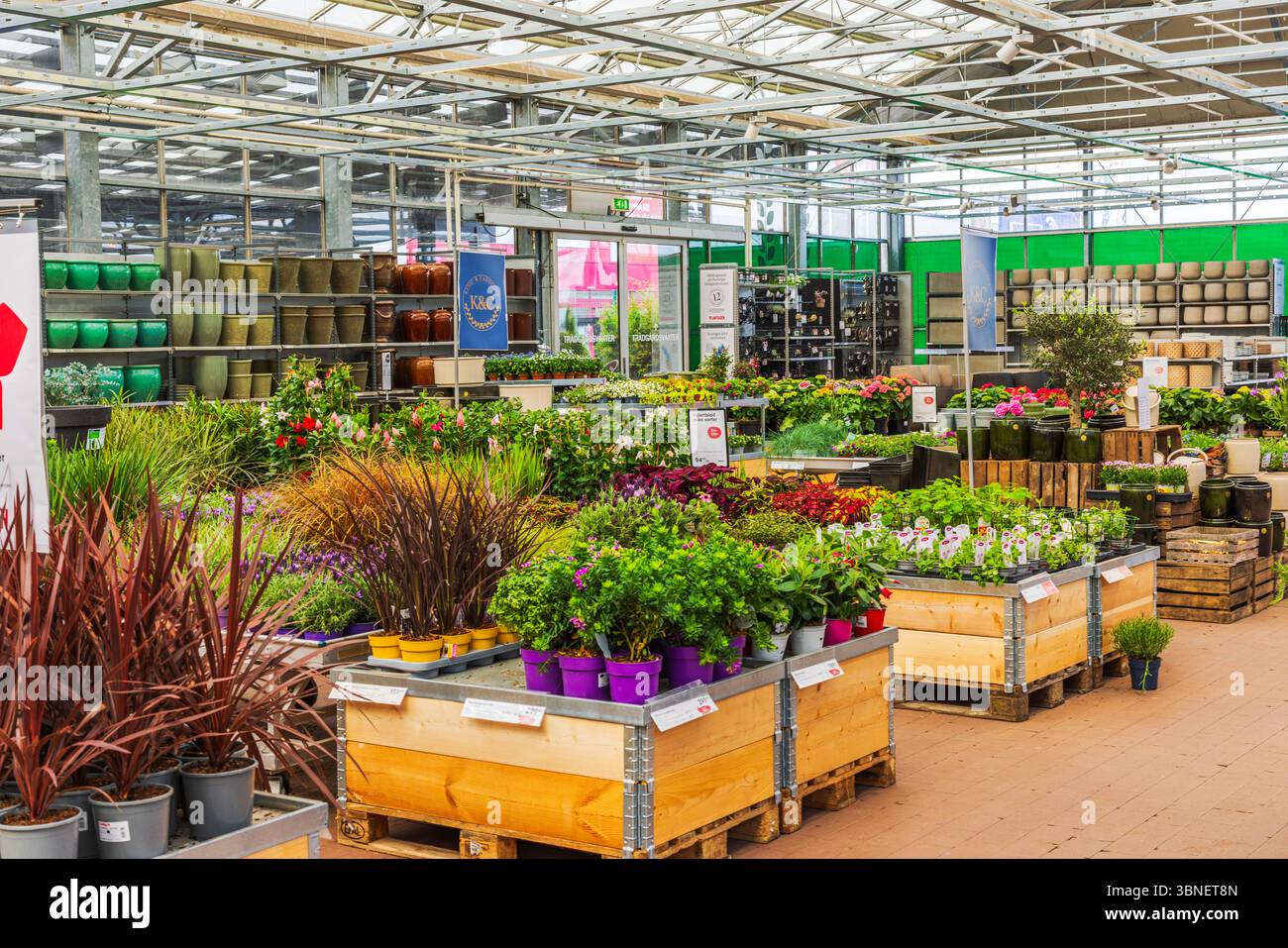 Containers on stands garden hi-res stock photography and images - Alamy