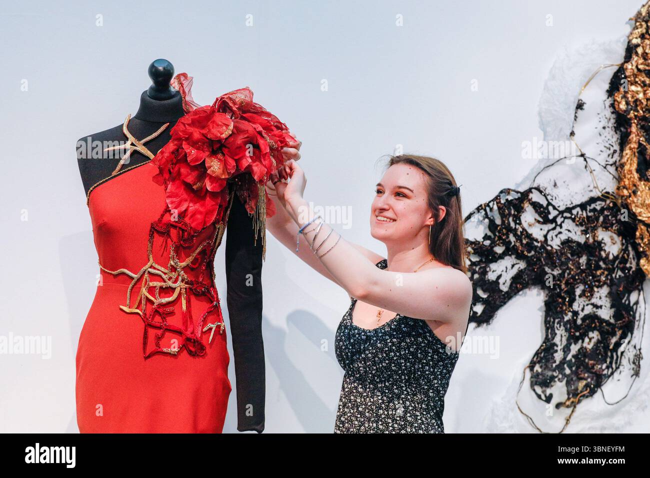 London, UK. 02nd July, 2025. Izzy Ager, Royal School of Needlework ...