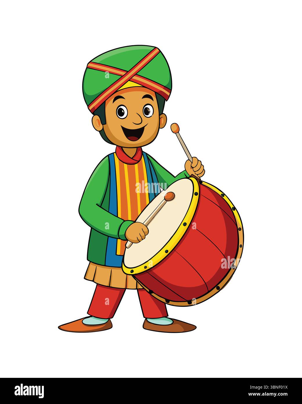 Festival character parade Cut Out Stock Images & Pictures - Alamy