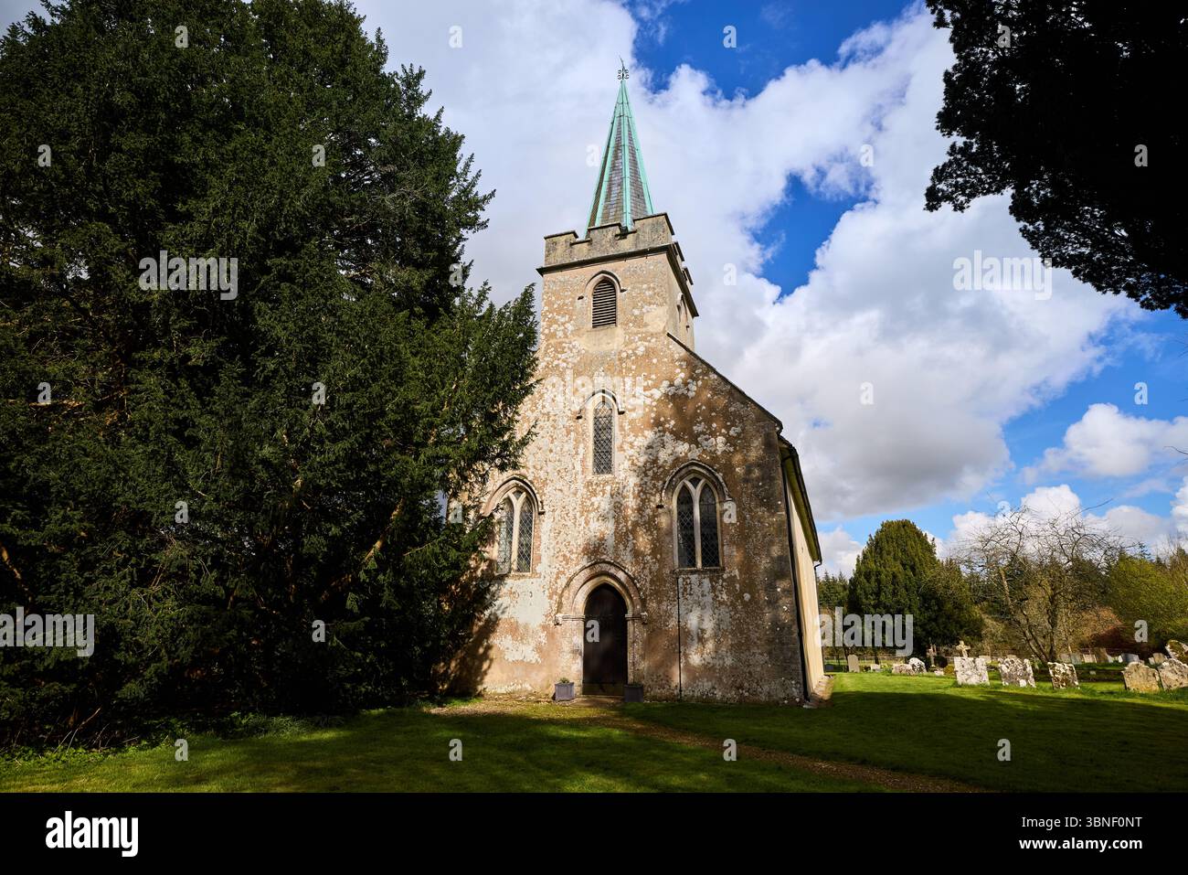 The Church of St Nicholas in Steventon, Hampshire - the birthplace of ...
