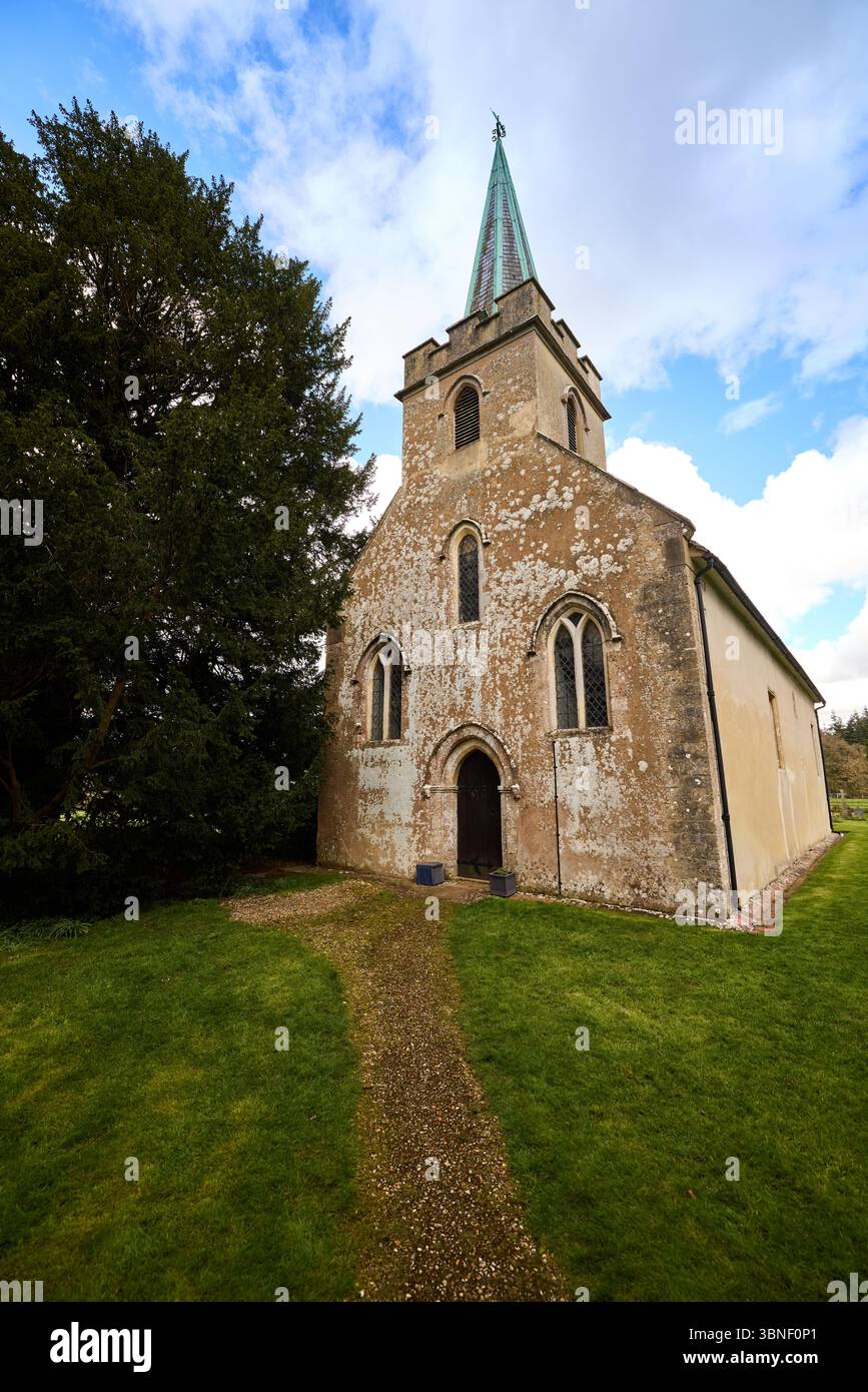 The Church of St Nicholas in Steventon, Hampshire - the birthplace of ...
