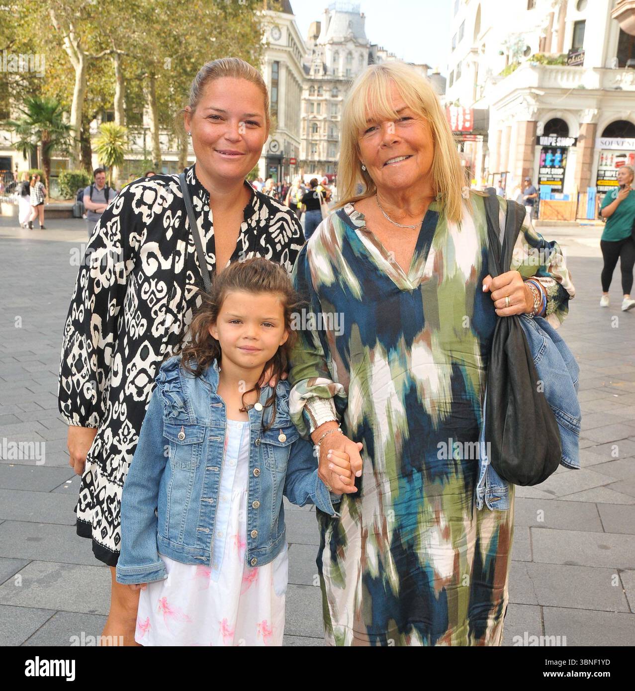 Linda Robson with daughter Lauren and granddaughter Lila Ivy at the ...