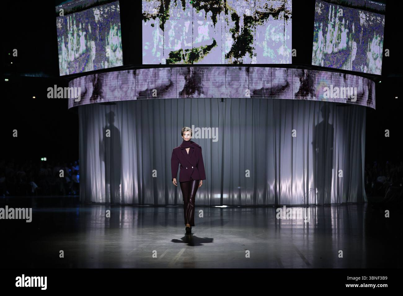 BERLIN, GERMANY - July 2th: A model walks the runway during the Kilian ...