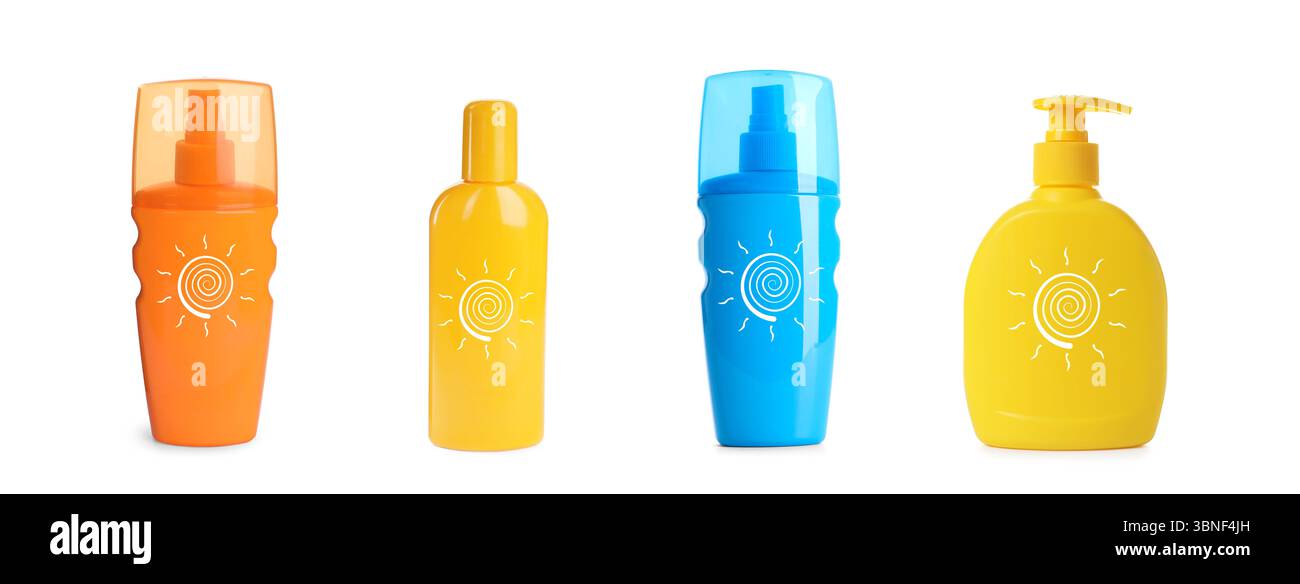 Different skincare products in Cut Out Stock Images & Pictures - Alamy