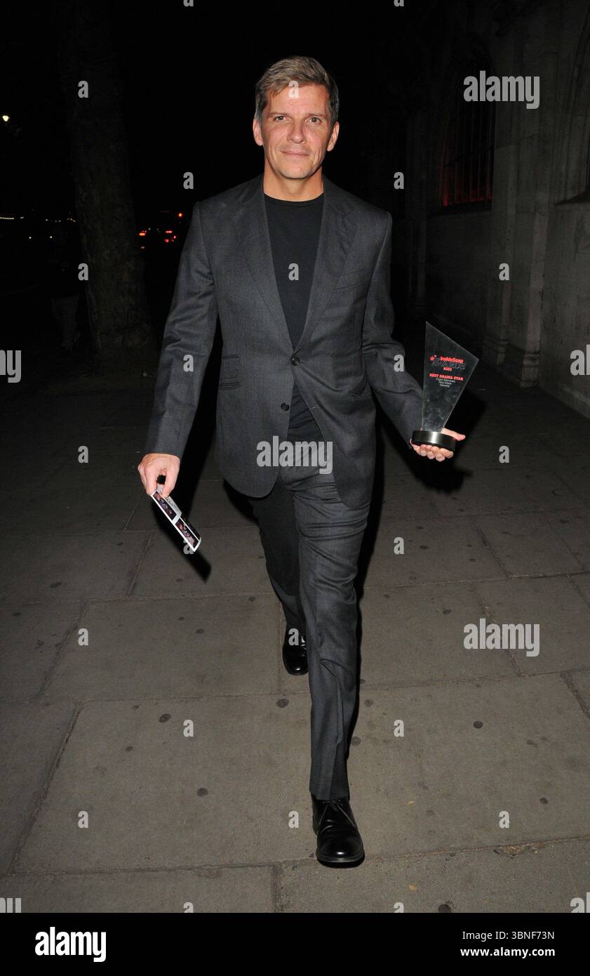 Nigel Harman at the Inside Soap Awards 2023 departures, Salsa Temple ...