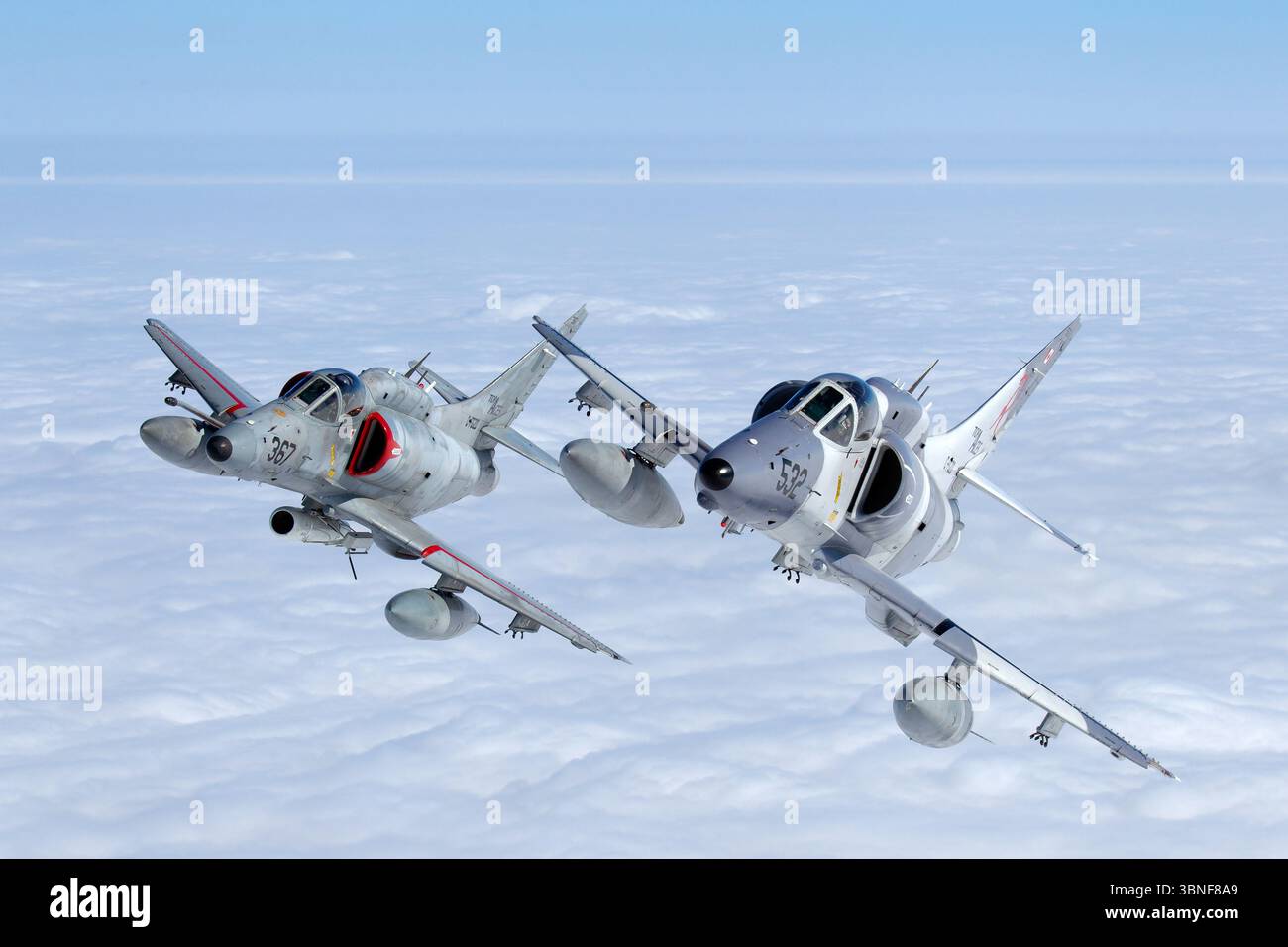 Top Aces' McDonnell Douglas A-4N Skyhawk II, marked with tail number C ...