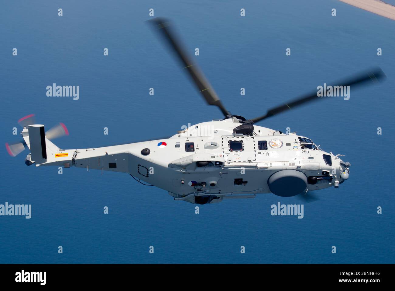 The Royal Netherlands Navy NH Industries NH-90NFH Silverback helicopter ...