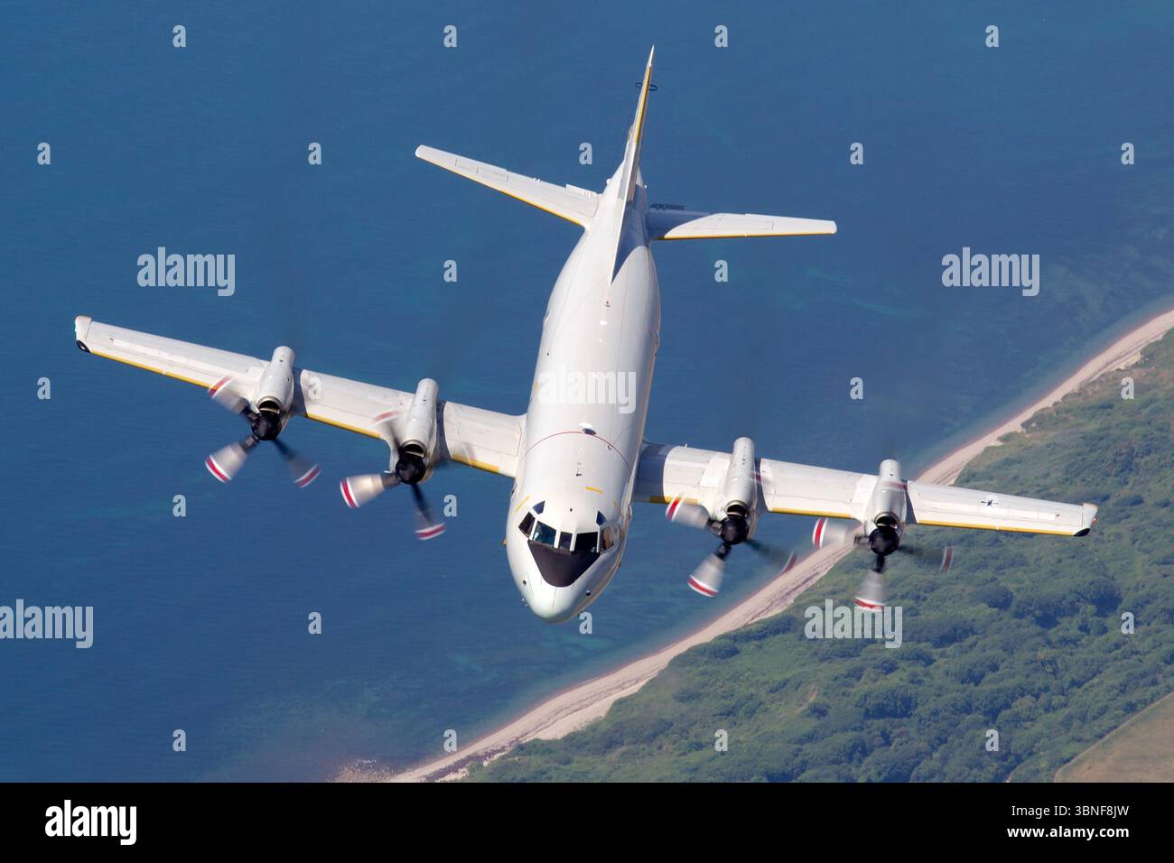 The Lockheed P-3C Orion, registration 6006, is a maritime patrol ...