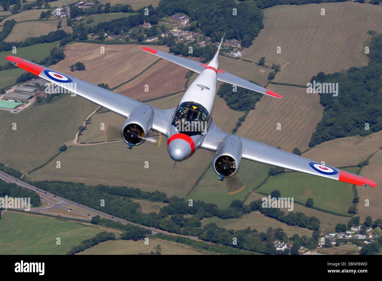 The Royal Air Force Avro 652A Anson C19/2, registered G-AHKX, was ...