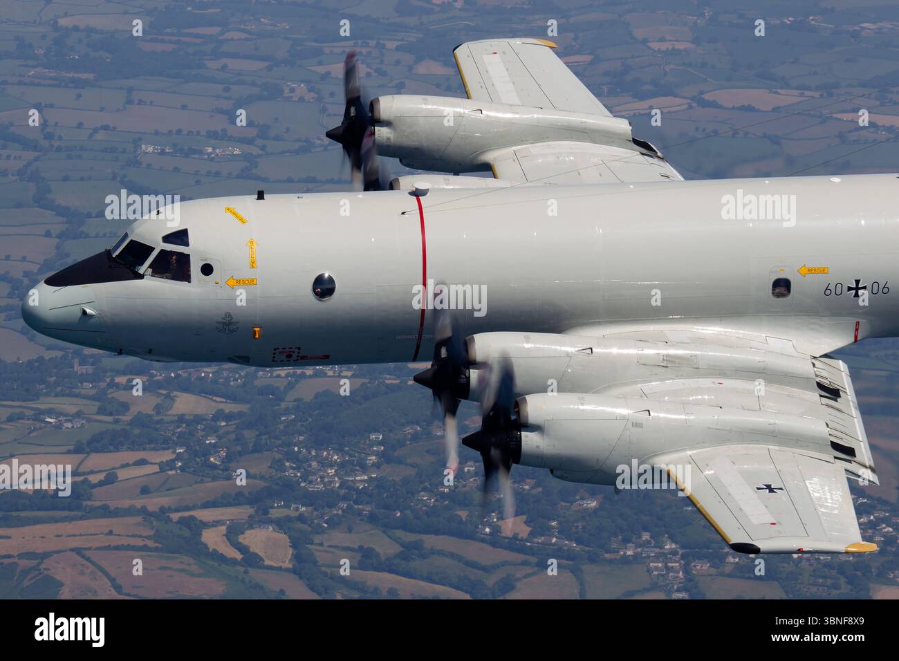 The Lockheed P-3C Orion (Reg. 6006), operated by the German Navy, is a ...