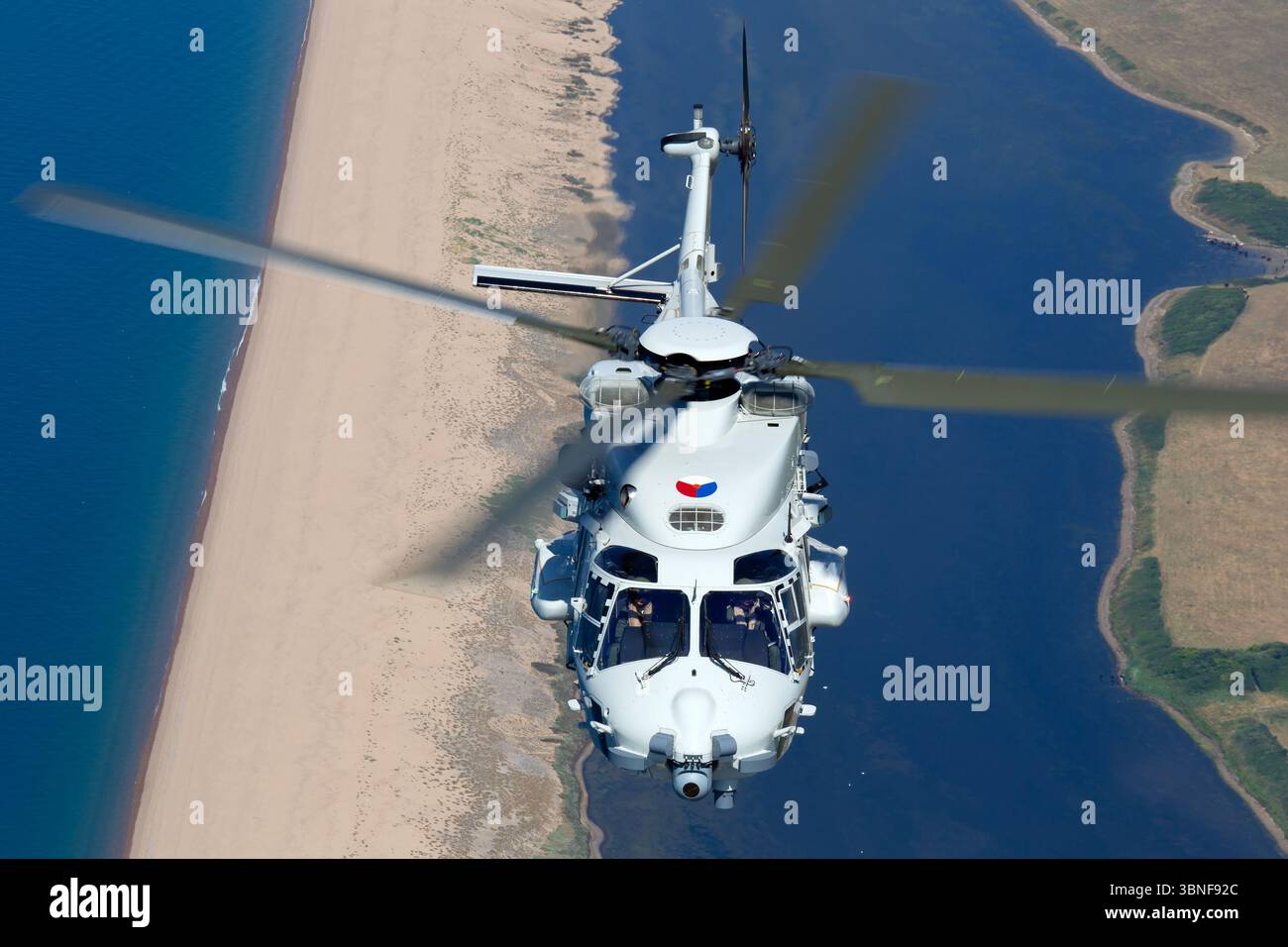 The Royal Netherlands Navy NHIndustries NH90NFH Silverback helicopter ...
