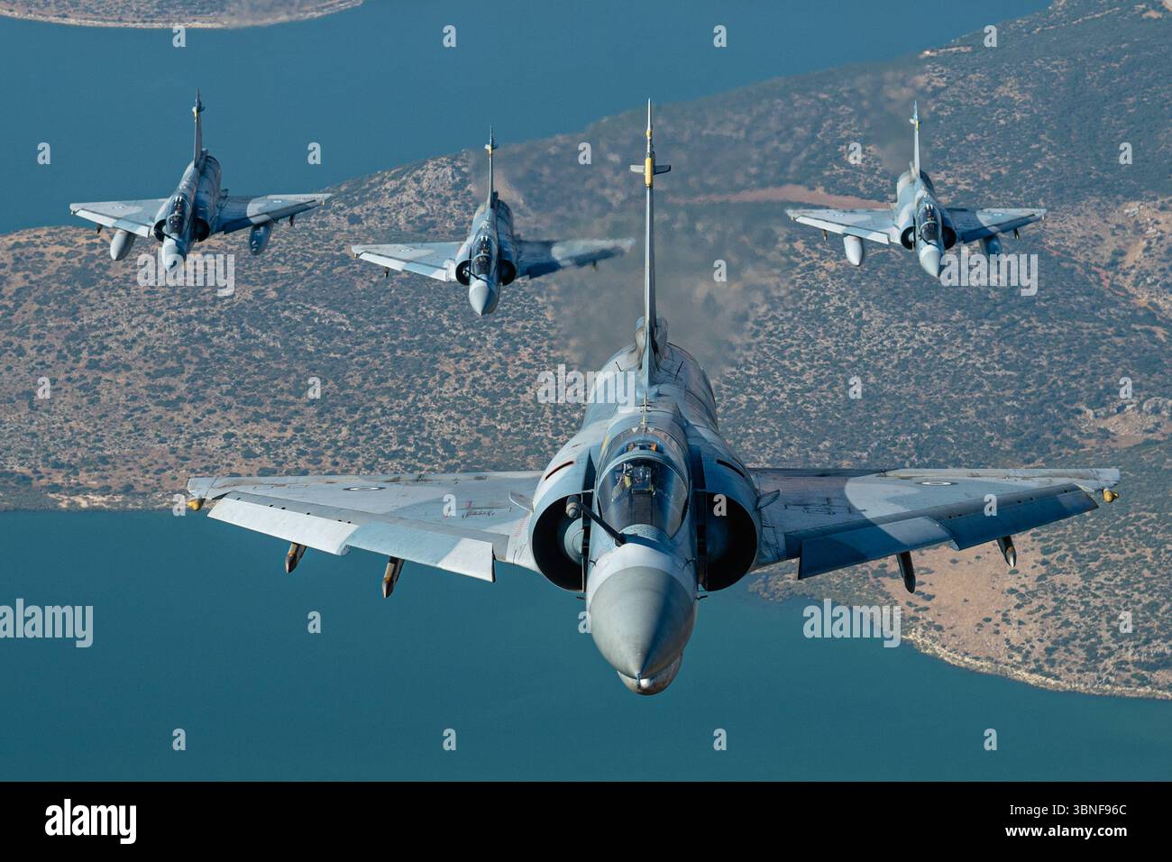 The Greek Hellenic Air Force Dassault Mirage 2000-5BG is a multirole ...
