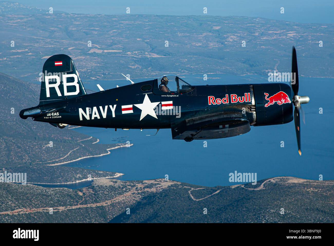 The Vought F4U-4 Corsair (Reg. OE-EAS, Military Code 37RB) is a carrier ...