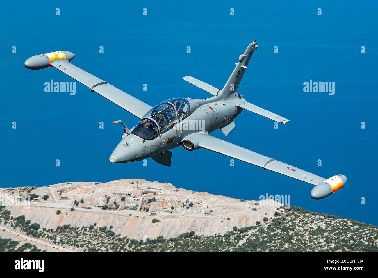 The Aermacchi MB-339CD, registration MM55080, is a versatile jet ...