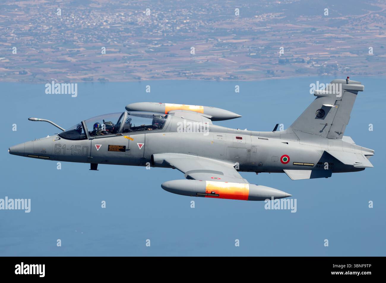 The Aermacchi MB-339CD (Reg. MM55080) is a highly maneuverable jet ...