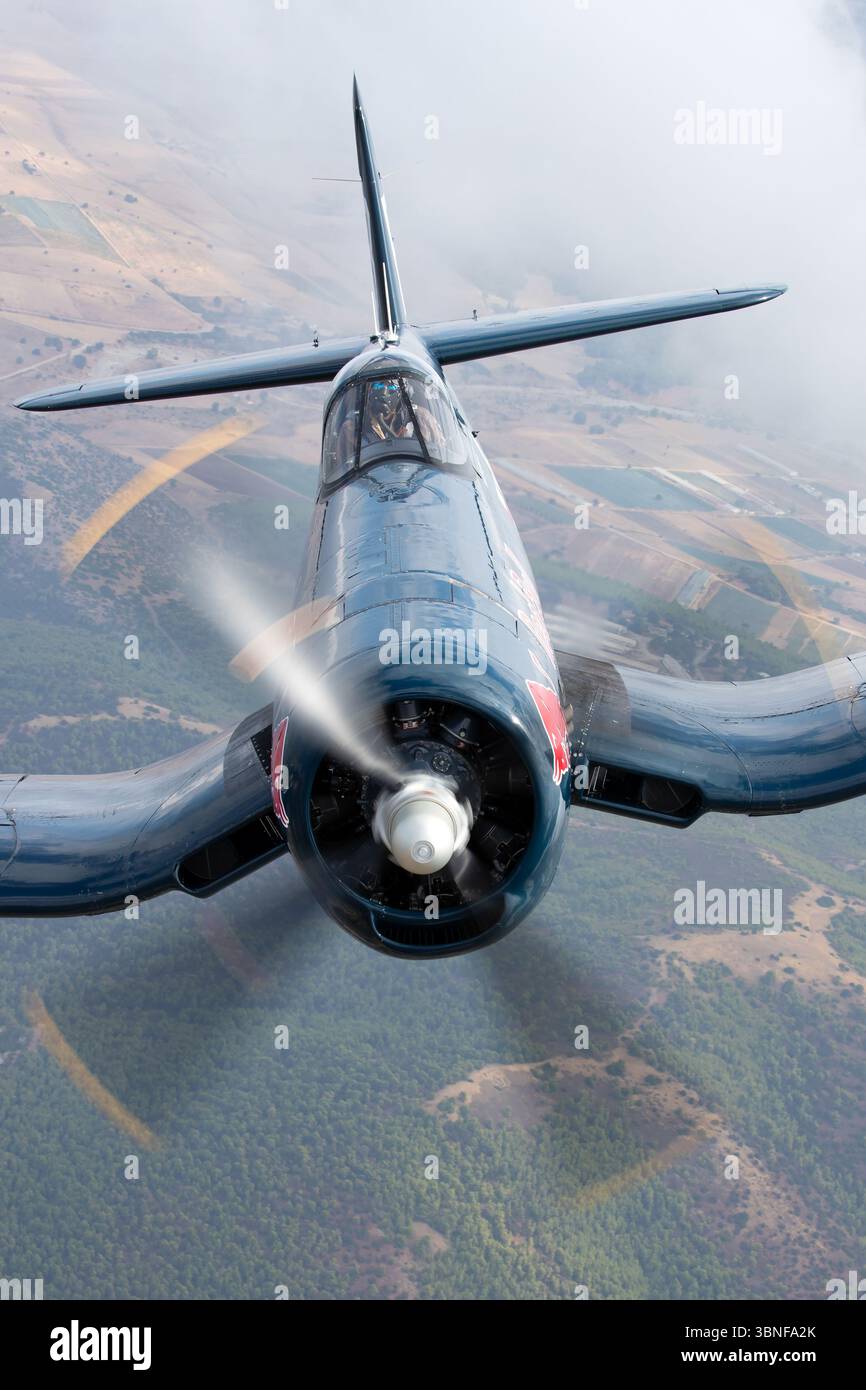 The Vought F4U-4 Corsair (Reg. OE-EAS, Military Code 37RB) is a carrier ...