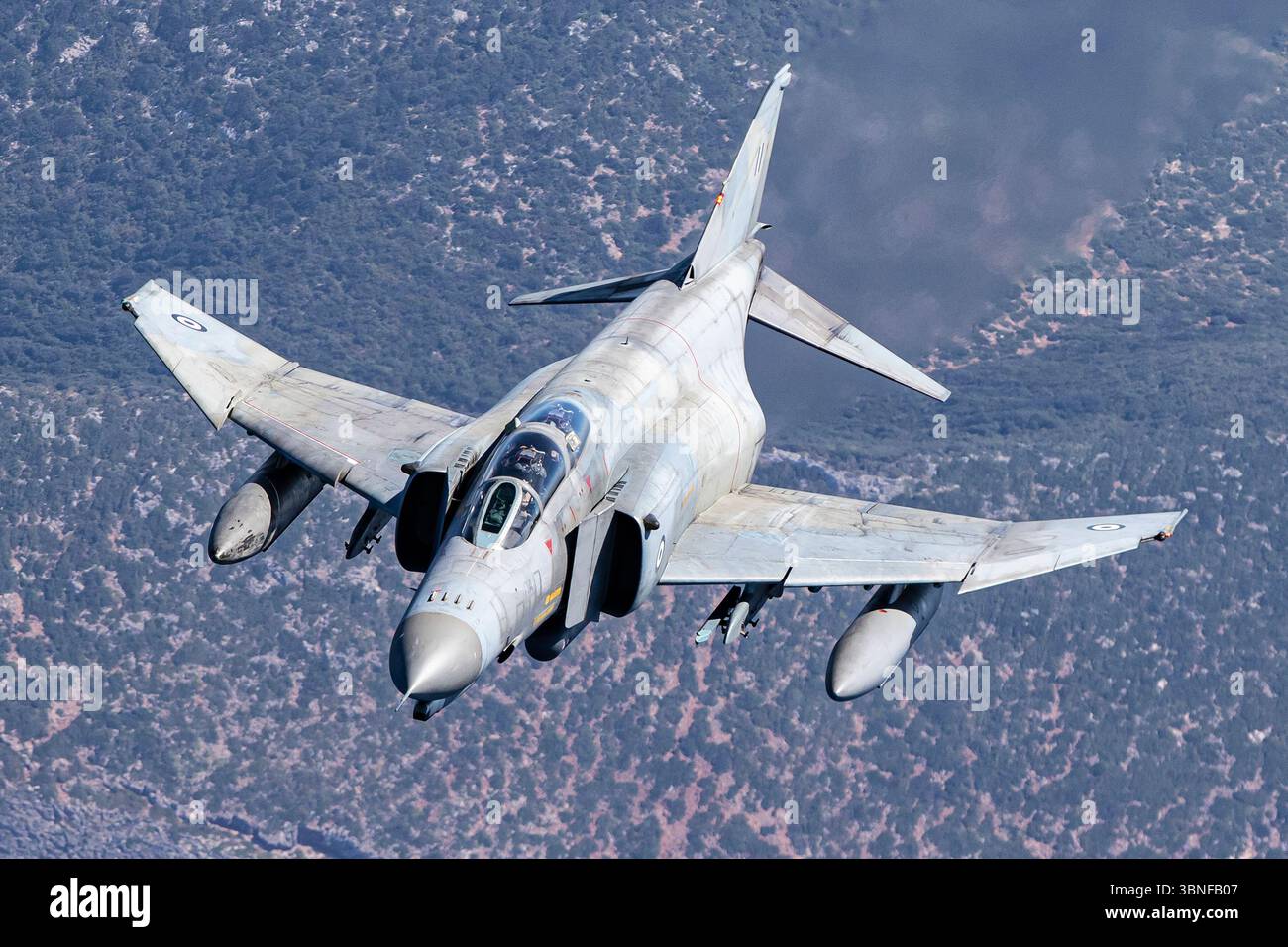 The Greek Hellenic Air Force’s McDonnell Douglas F-4E AUP Phantom II is an advanced multi-role ...