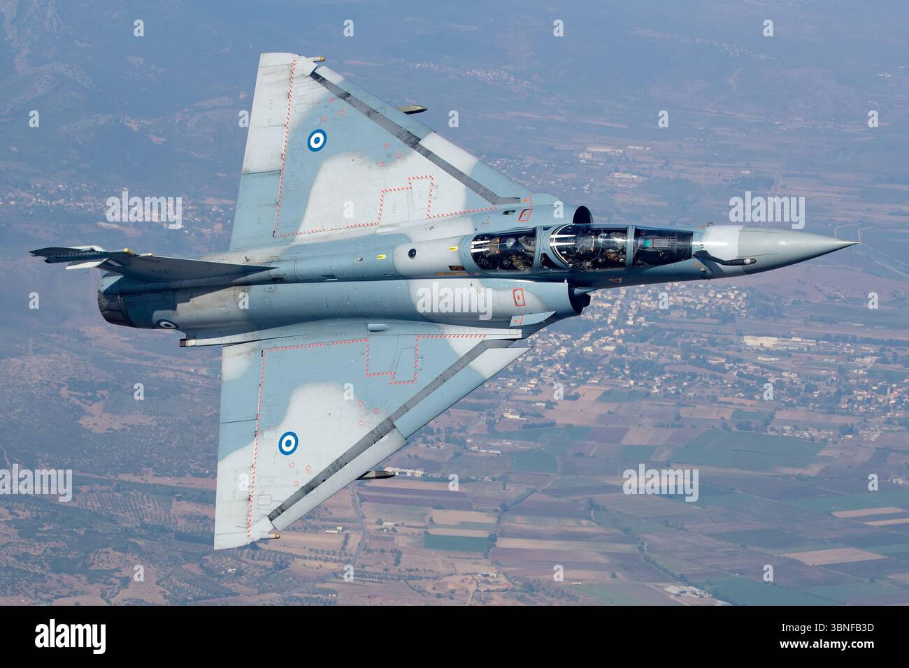 The Greek Hellenic Air Force's Dassault Mirage 2000-5BG, tail number ...