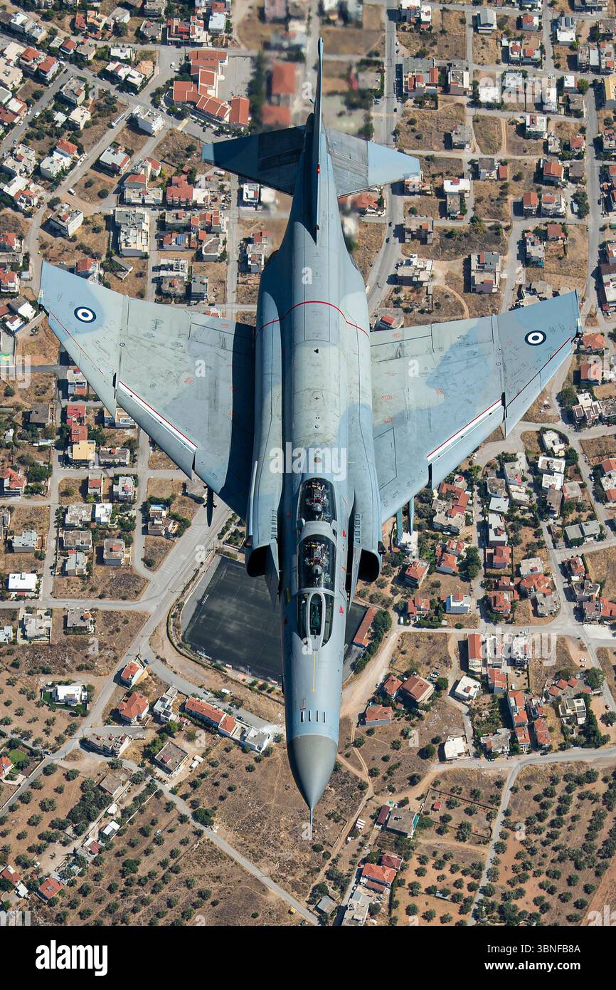 The Greek Hellenic Air Force McDonnell Douglas F-4E AUP Phantom II is ...