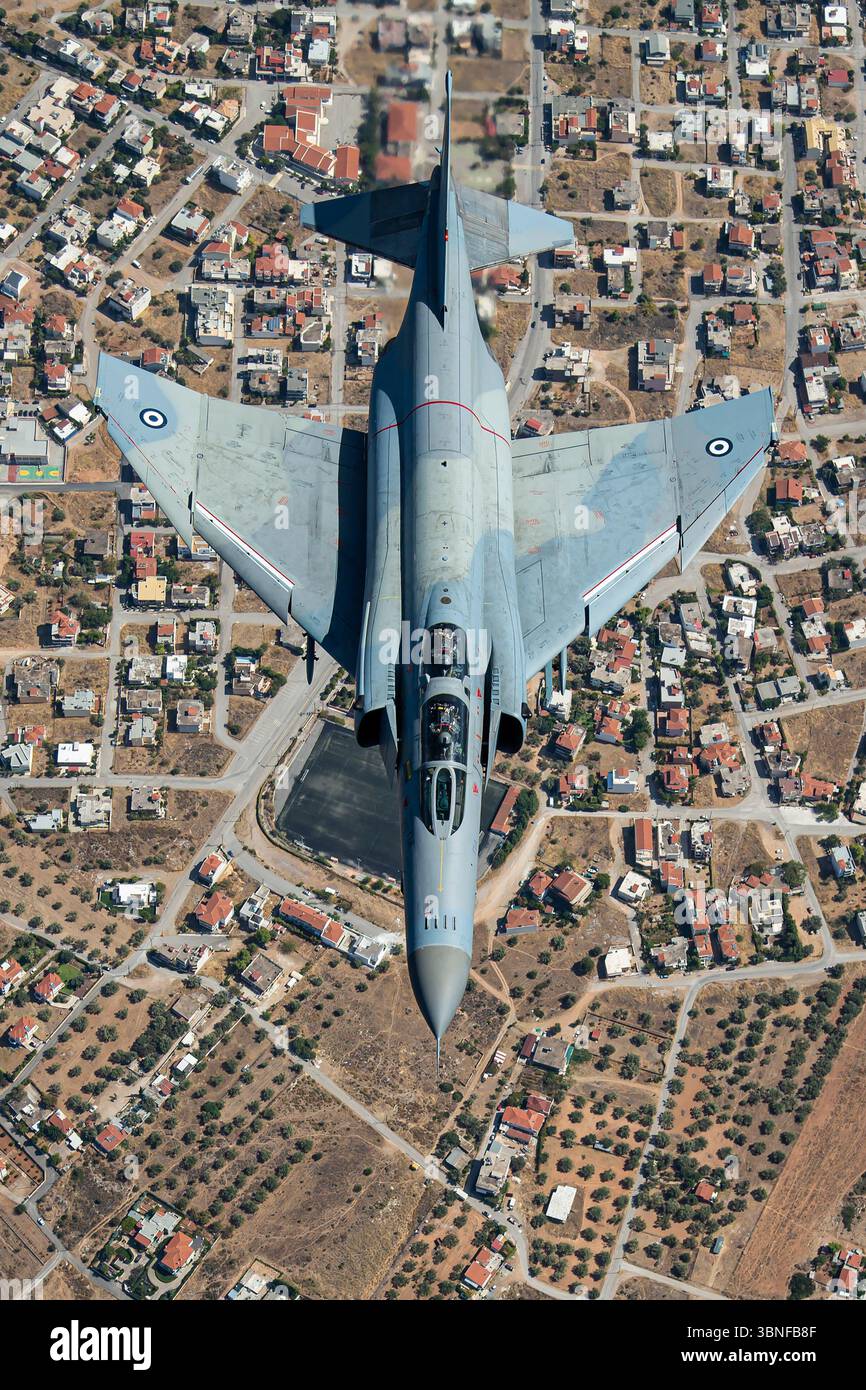 The Greek Hellenic Air Force McDonnell Douglas F-4E AUP Phantom II is an advanced multirole ...