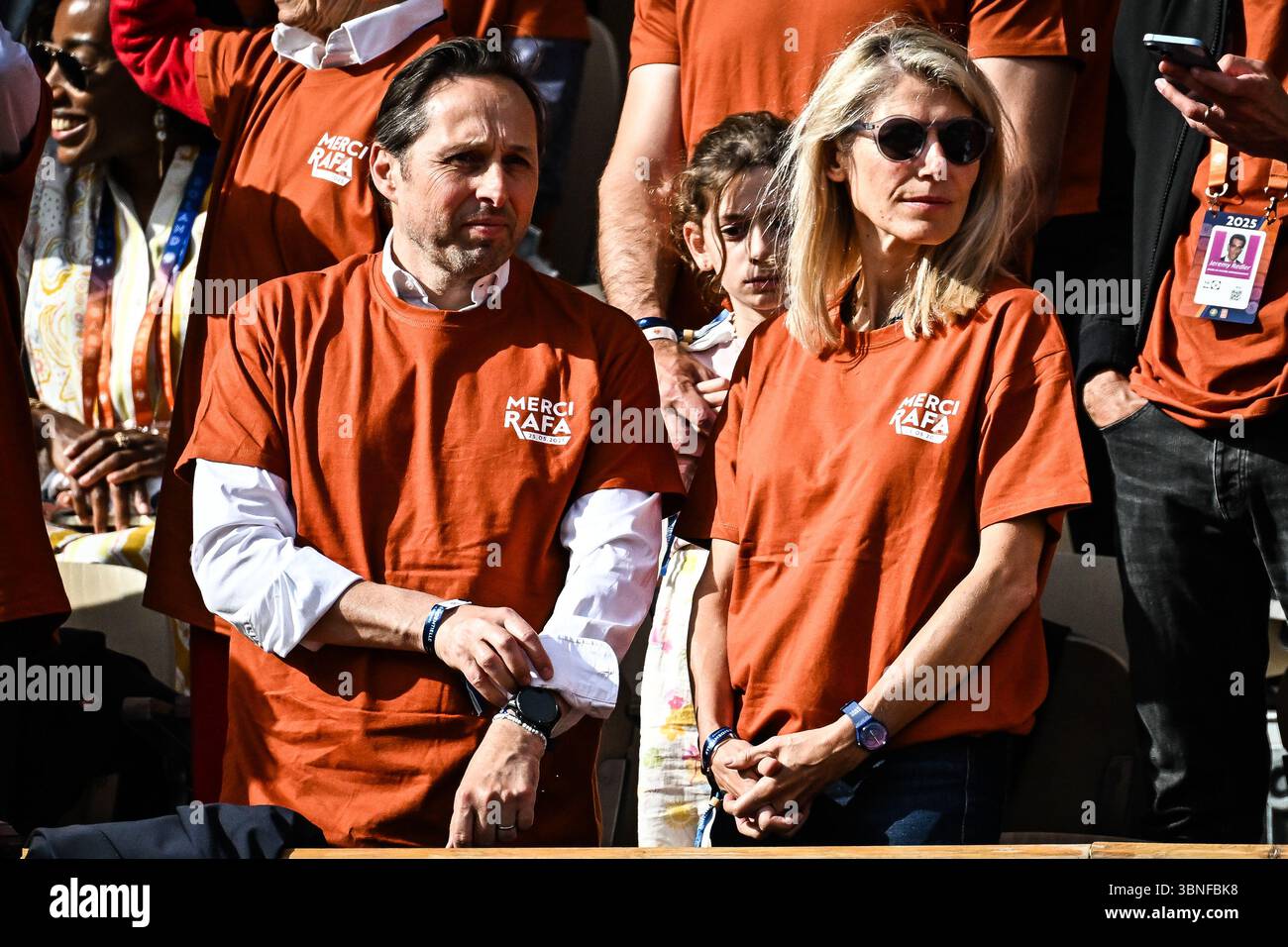 Paris, France. 25th May, 2025. France's Minister for Sports, Youth, and ...