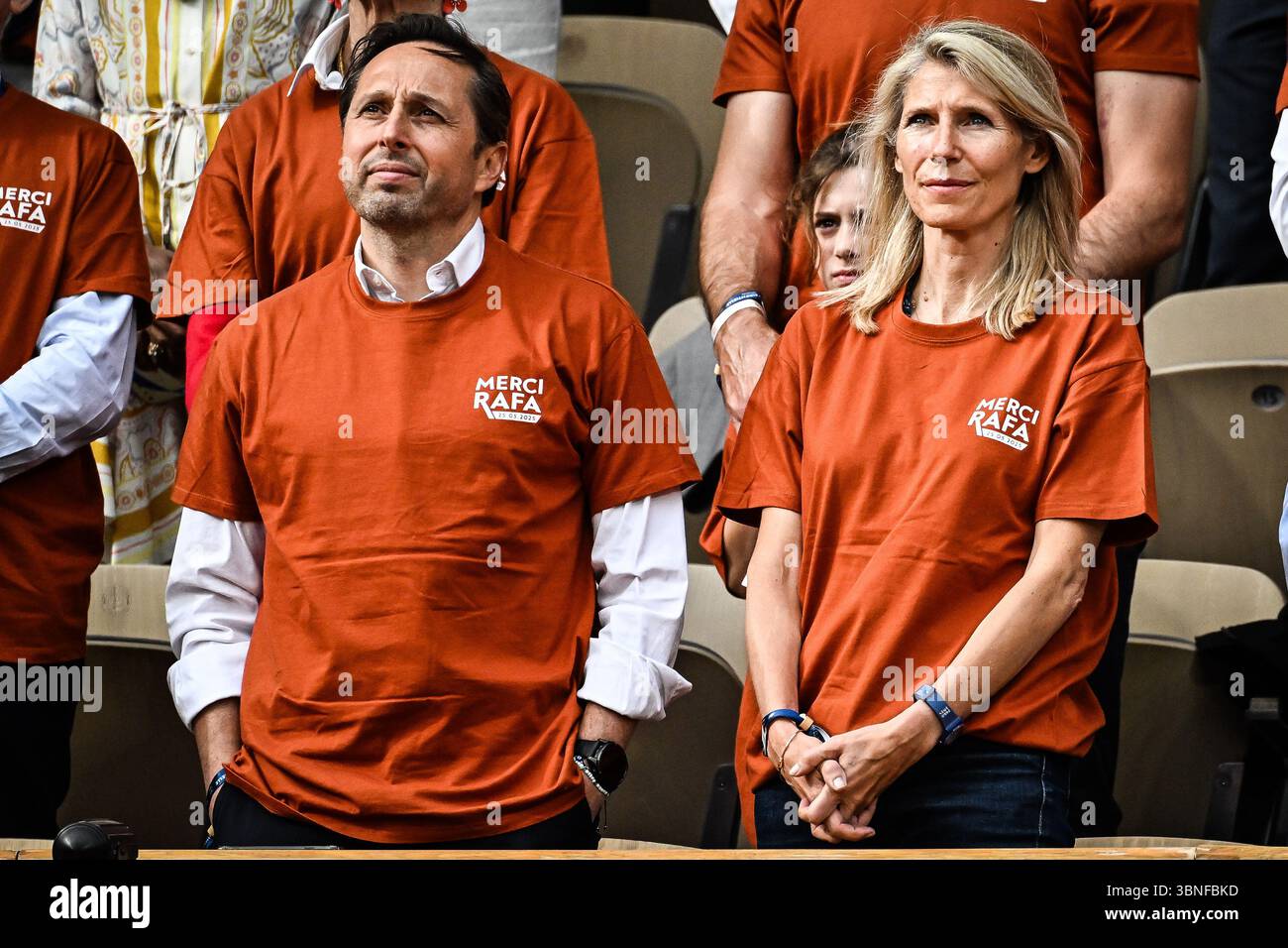 Paris, France. 25th May, 2025. France's Minister for Sports, Youth, and ...