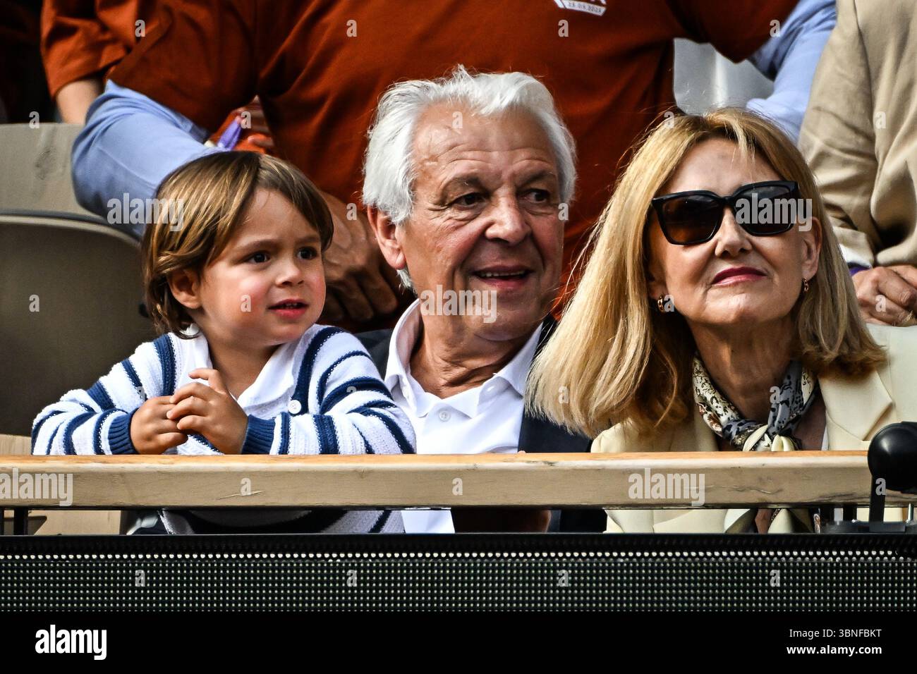 Rafael Nadal's family, his father Sebastian NADAL, his mother Ana Maria ...