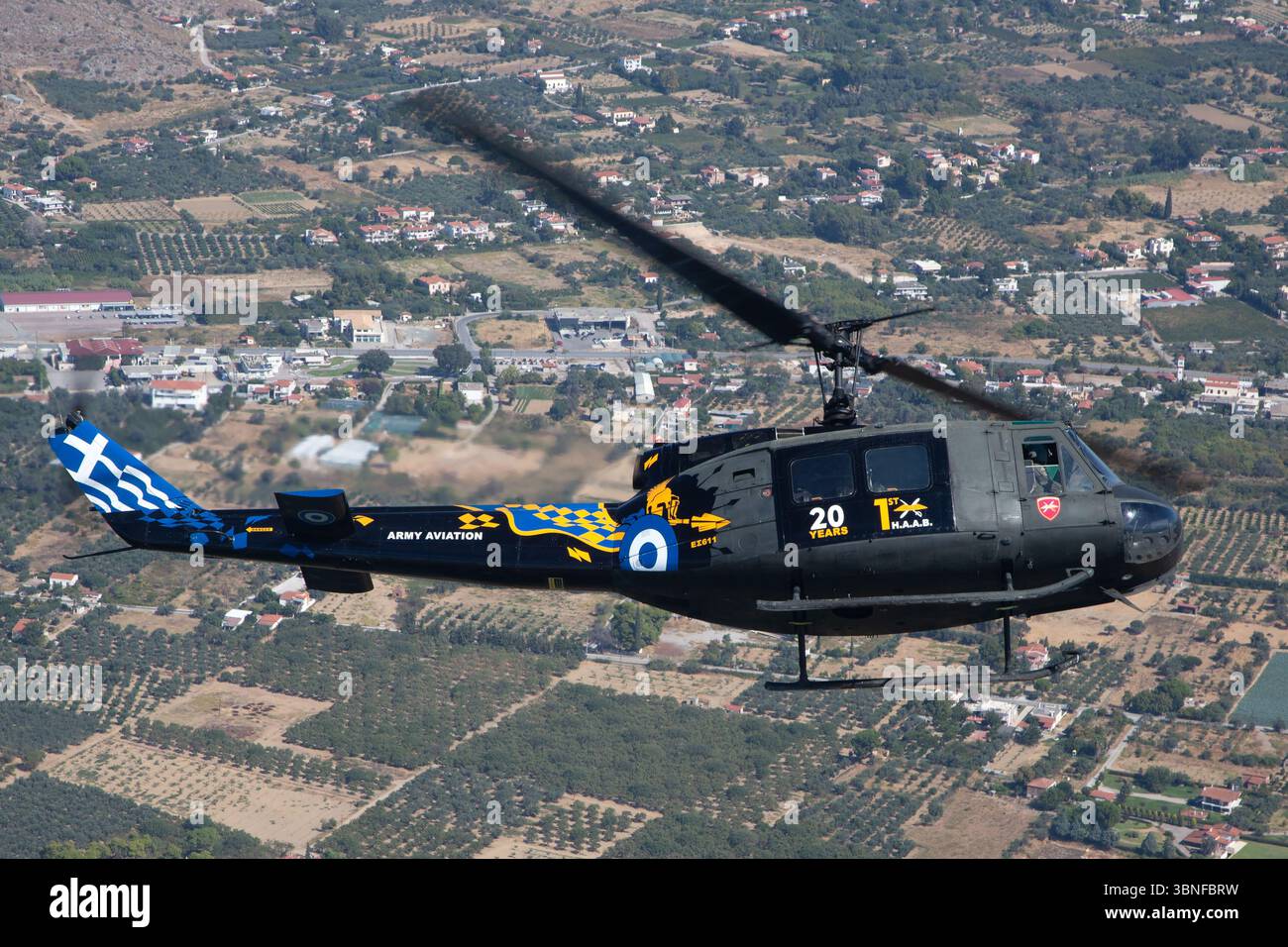 The UH-1H Iroquois, tail number ES611, is a versatile utility ...